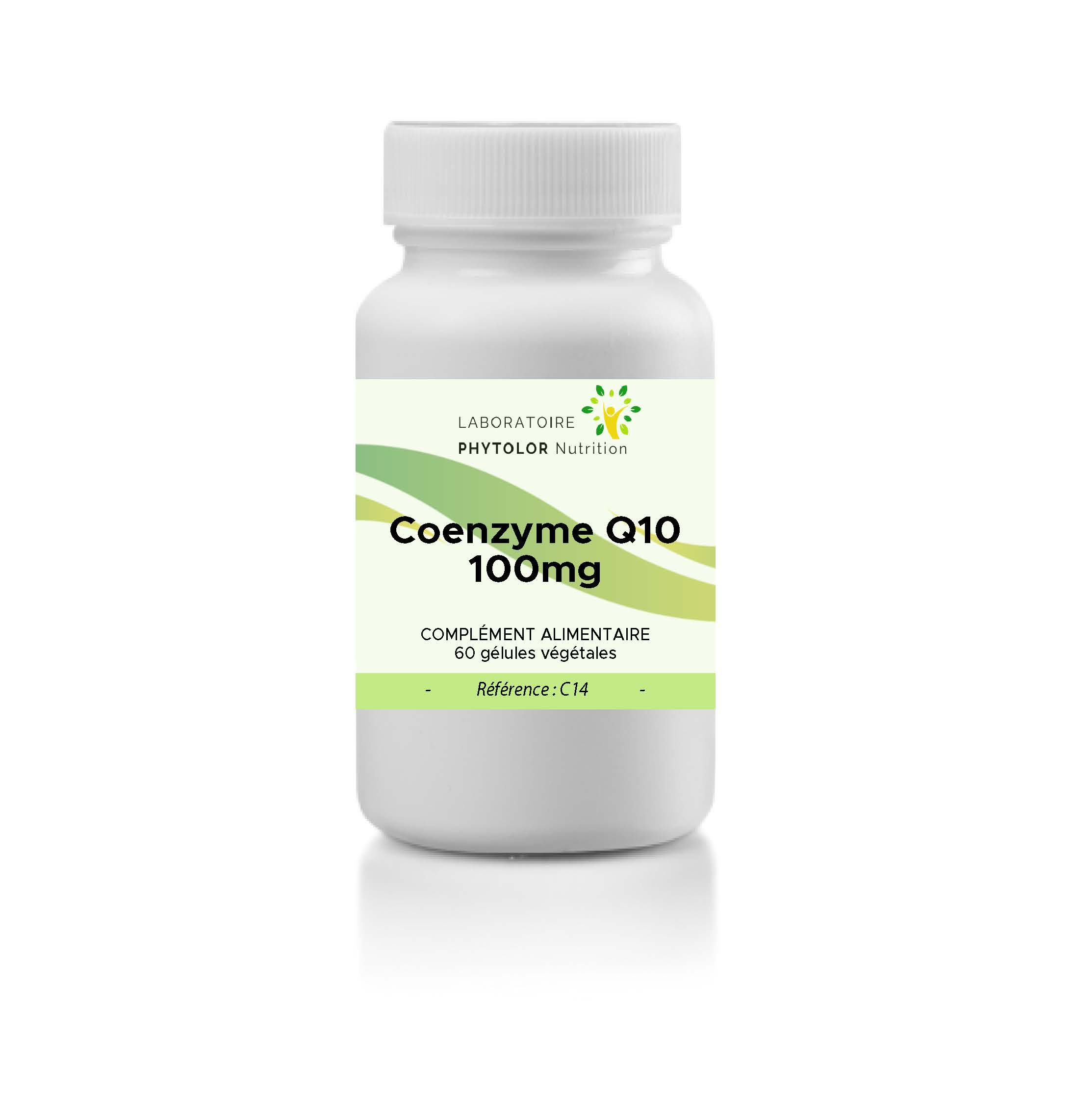 Coenzyme Q10 100mg - Référence C14 - Phytolor Nutrition